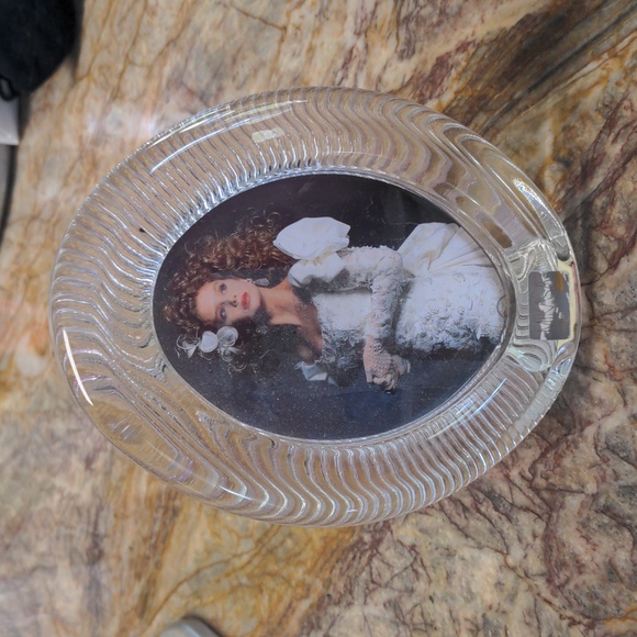 Mikasa | Accents | Mikasa Crystal Oval Picture Frame | Poshmark